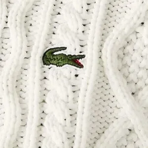 Lacoste | Sweaters | Lacoste Livecable Knit Sweater Mens Small Eu ...